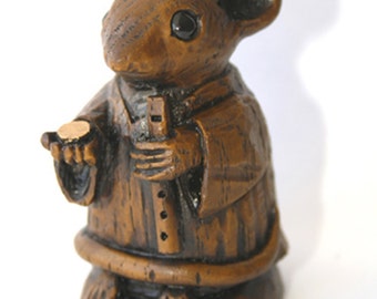 Church Mouse Scottish Highlander Mouse Ornament