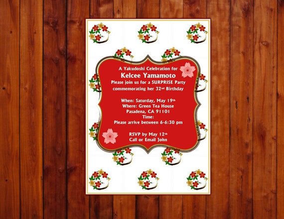 Yakudoshi Invitation Wording Wedding Aiea Copy Center