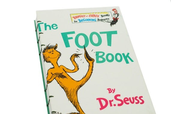 Dr. Seuss's The Foot Book SKETCHBOOK NOTEBOOK JOURNAL