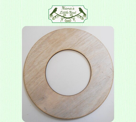 Wreath Form / Wreath Wood Cut Out Laser Cut