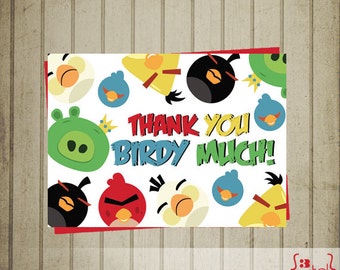 Popular items for angry birds card on Etsy