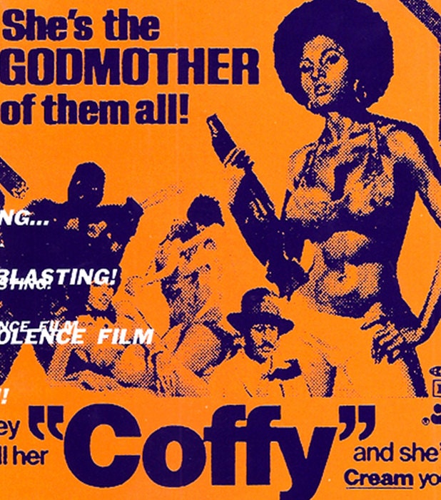Coffy 1973 Chirashi Poster