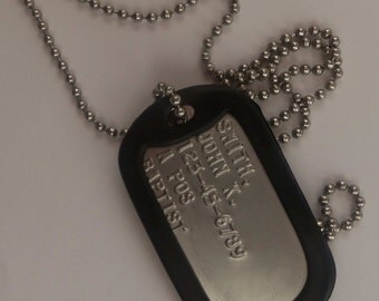 US Constitution 2nd Amendment Dog Tag with Gun Charm FREE