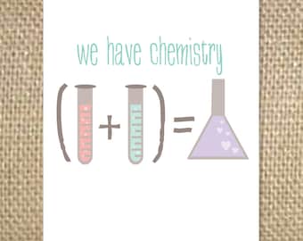 Popular items for chemistry valentine on Etsy