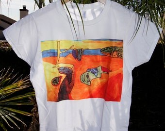 Salvador dali tshirt | Etsy