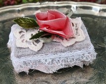 Popular items for pink ribbon roses on Etsy