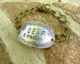 Deaf jewelry | Etsy