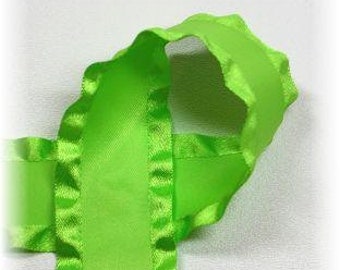 Double ruffle ribbon | Etsy