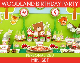 Popular items for woodland birthday on Etsy