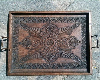 Popular items for carved tray on Etsy