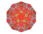 Items similar to Big star, paper pieced quilt pattern, PDF, mandala ...