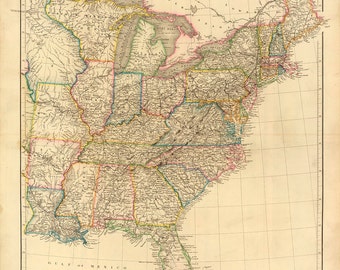 1785 Map of Havana by AtomicPhoto on Etsy