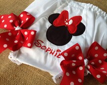 Popular items for minnie mouse bloomer on Etsy