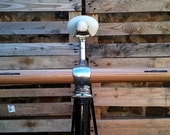 Wooden bicycle handlebars by WoodOOcycles on Etsy