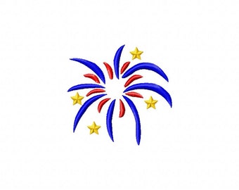 Popular items for firework embroidery on Etsy