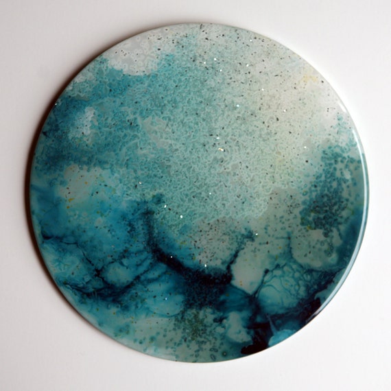 Items Similar To Abstract Art Modern Plexiglass Art By Igor Turovskiy Title Blue Wave On Etsy