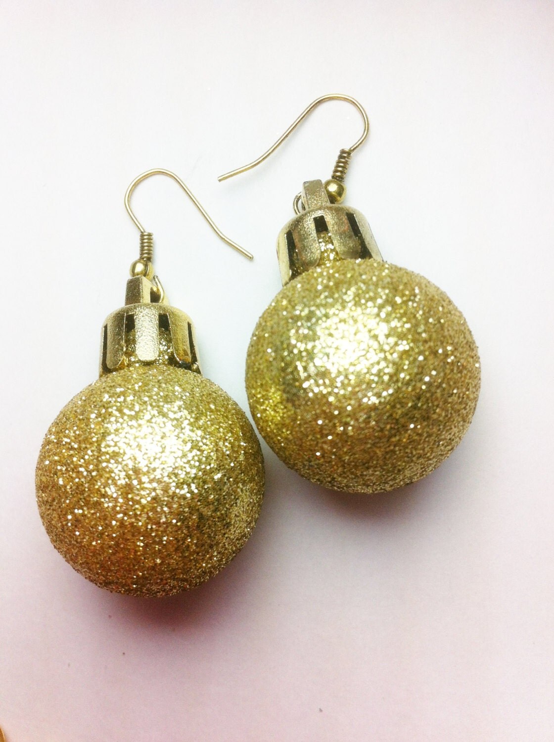Christmas Ornament Earrings Tacky Sweater Earrings