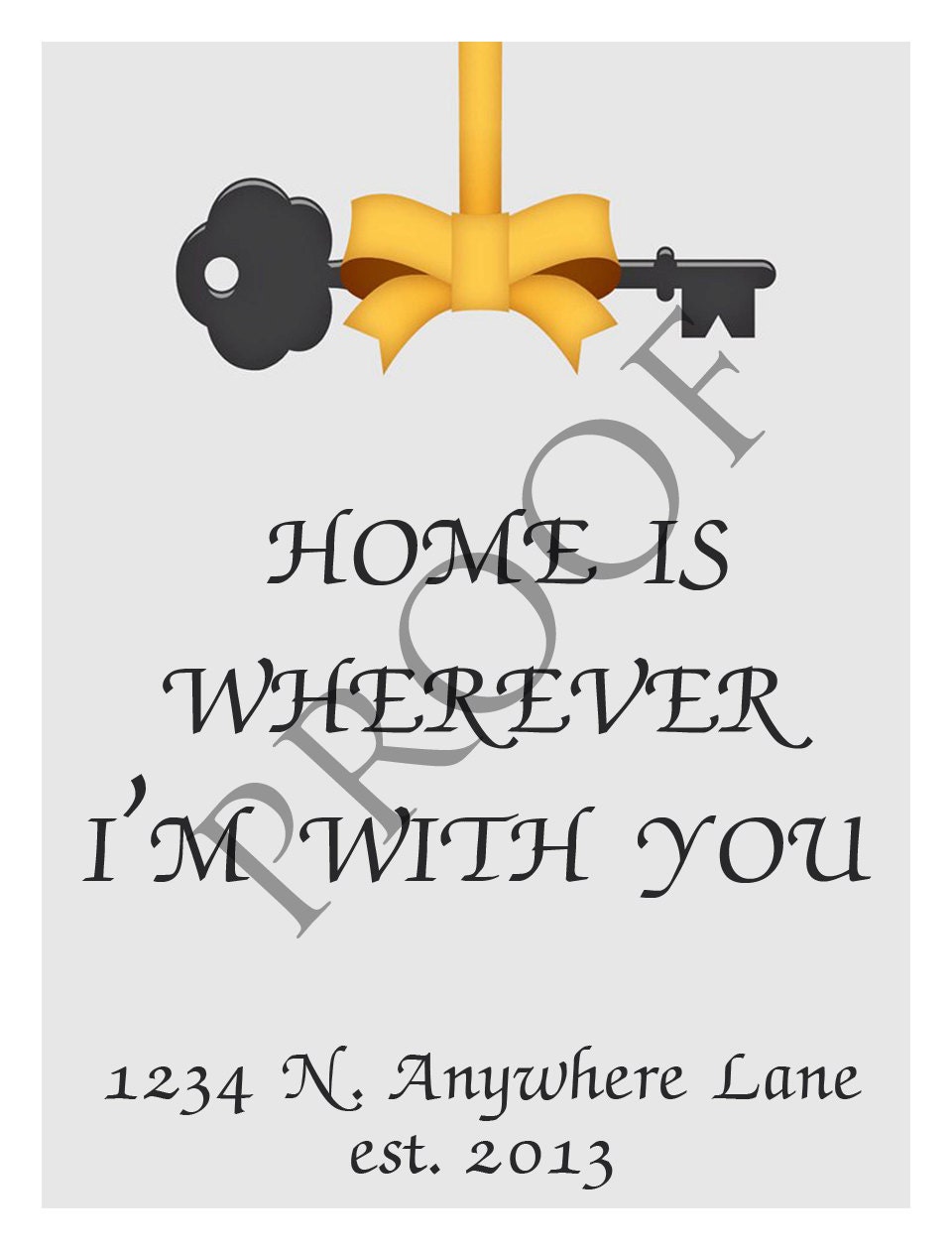 Housewarming Gift Unique Wine Label Custom & by RedDoorWinery