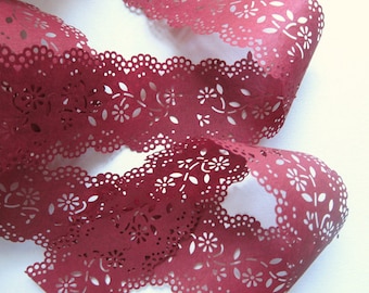 Embossed ribbon | Etsy