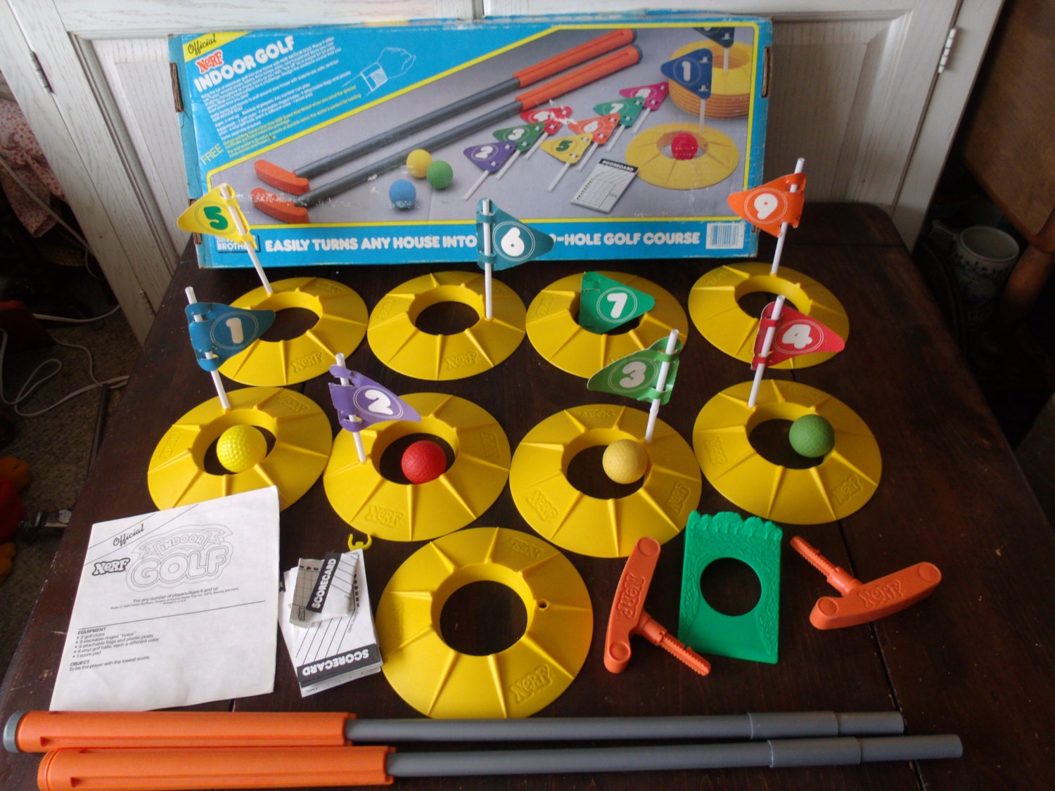 Nerf Indoor Golf Game 1986