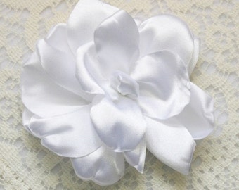 Popular items for white satin rose on Etsy