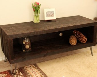 Rustic tv stand | Etsy