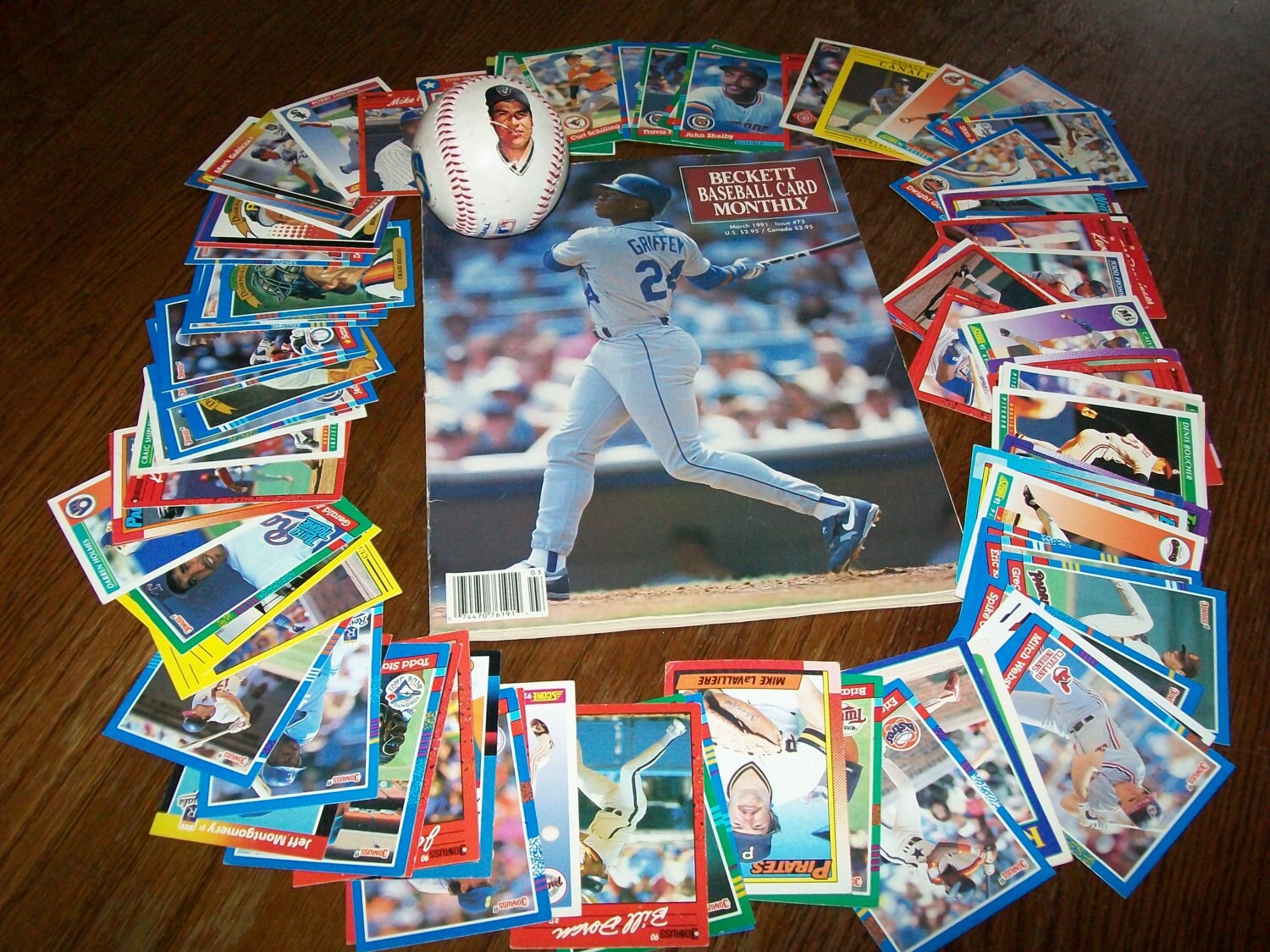 1991 Beckett Baseball Card Monthly Boook Teddy By Lucysluckydeals