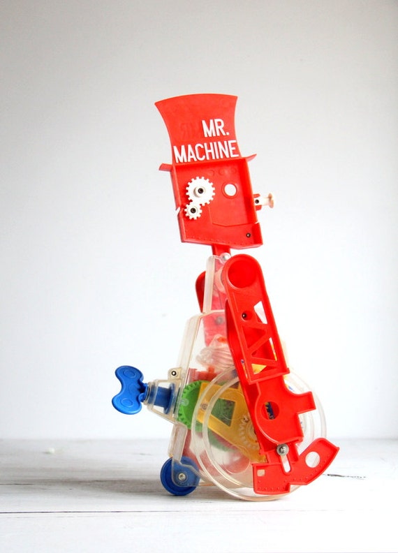 vintage mr machine robot toy