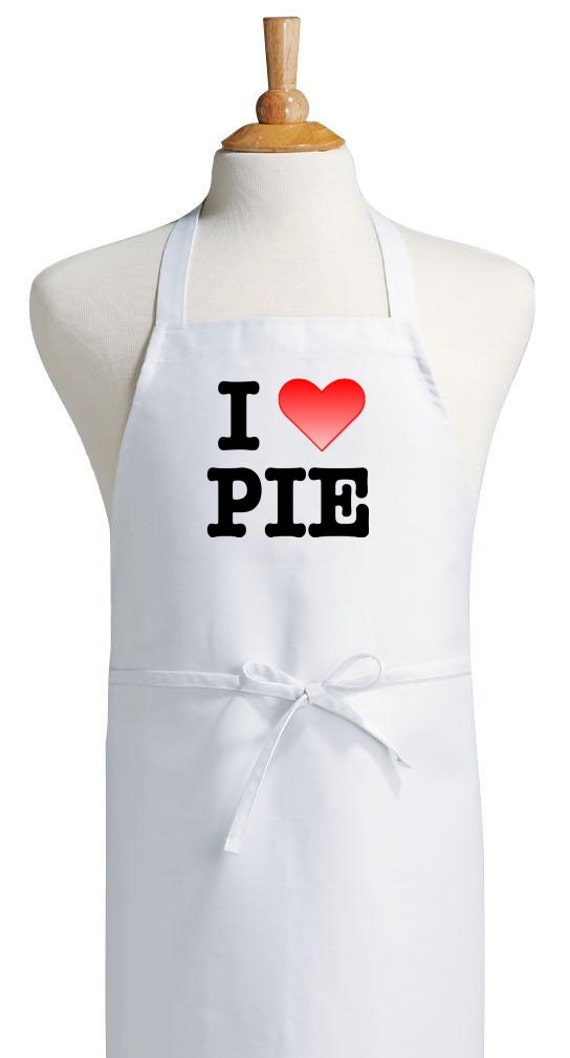 Cooking Aprons I Love Pie Cute Novelty Baking Apron