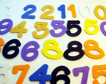 Popular items for colorful number on Etsy