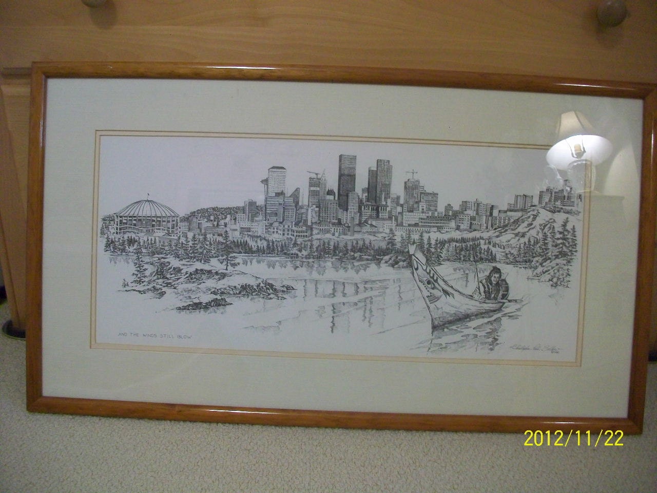 Ink Drawing by Seattle Artist Christopher Paul Bollen