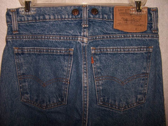 Levi's jeans with suspender buttons denim Levi Strauss