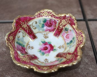 Hand Painted Nippon Dish