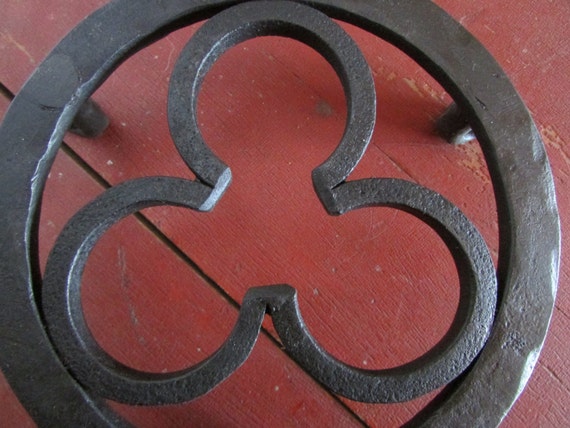 Hand Forged Trefoil Trivet