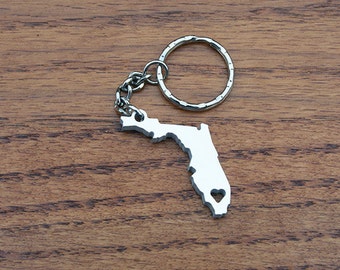 Florida keychain | Etsy