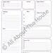 Printable Daily Planners Time Management 7 sheets