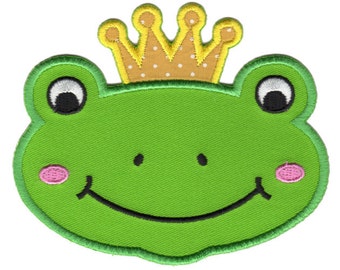 Frog applique | Etsy