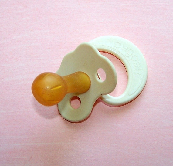Vintage Soviet Pacifier. Little Berry. USSR the 1980s Memories