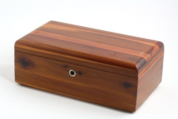 Lane Cedar Chest Small Box Cedar Keepsake Box 50s Box