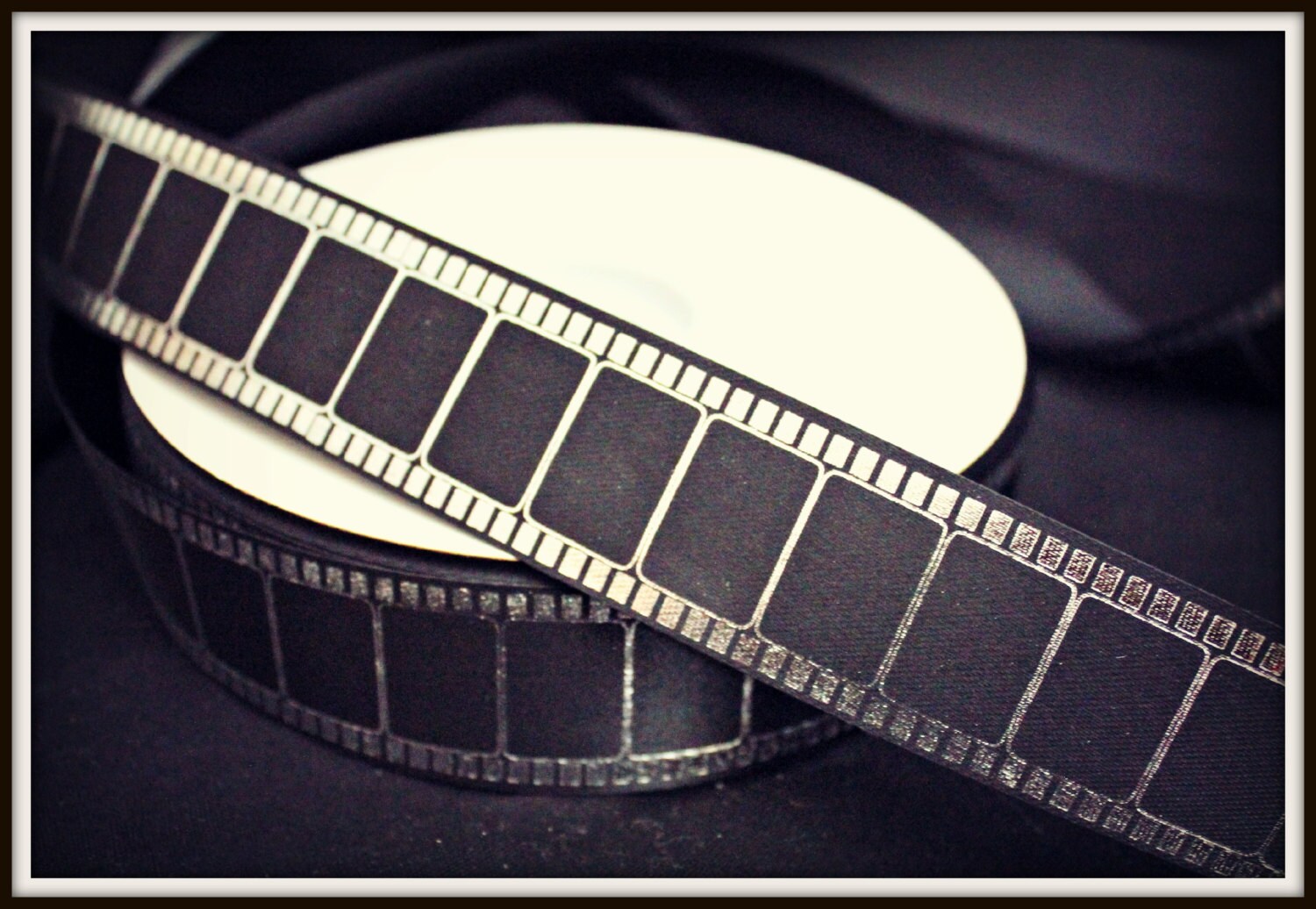 Hollywood Film Style Ribbon Film Strip Trim 1 yard 1 5/16