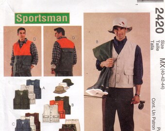 Simplicity 5881 1970s Mens Cuffed Wide Leg Pants Shirt by mbchills