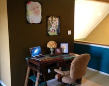Popular items for distressed desk on Etsy