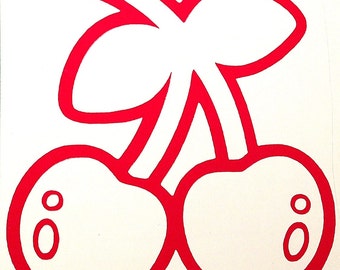 Popular items for cherry decals on Etsy
