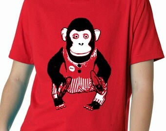 Popular items for monkey shirt on Etsy