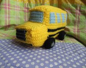 Items similar to School Bus Crochet PATTERN on Etsy