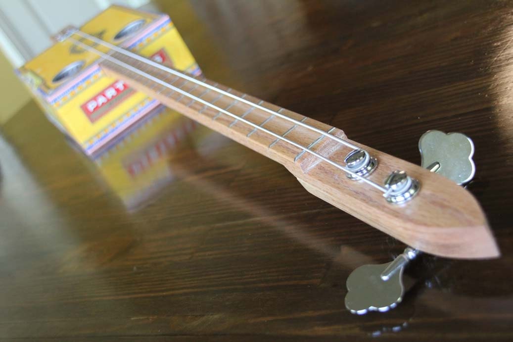 Cigar Box Bass Guitar 2 String