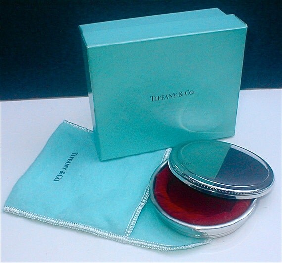 Tiffany Pewter Trinket Box Promotional Gift for the
