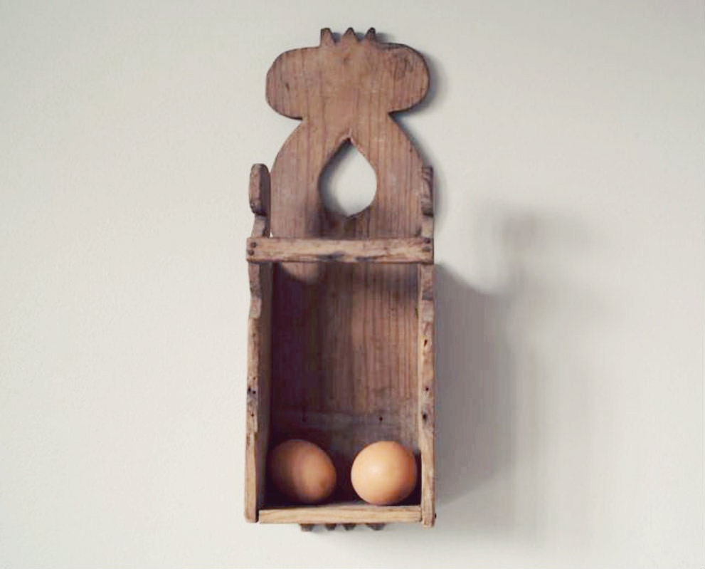 Primitive 19th Century Pine Wood Shelf, Antique Candle Box, Shelf ...