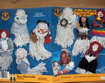 Popular items for mop doll on Etsy