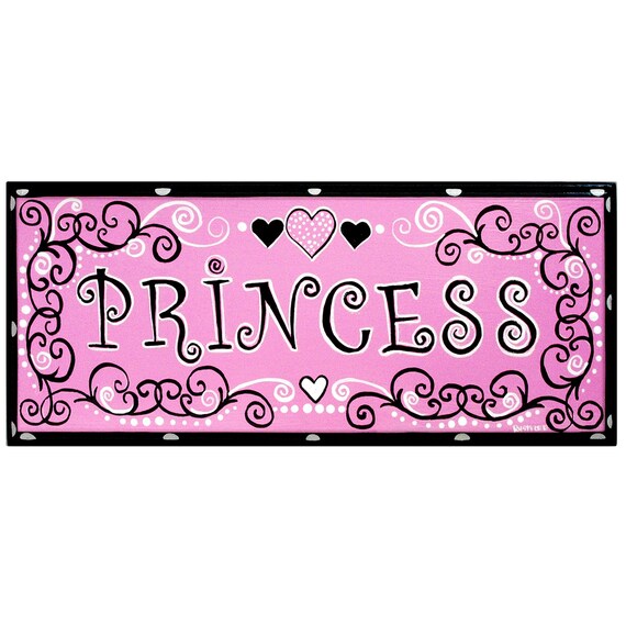 Pink Princess Sign